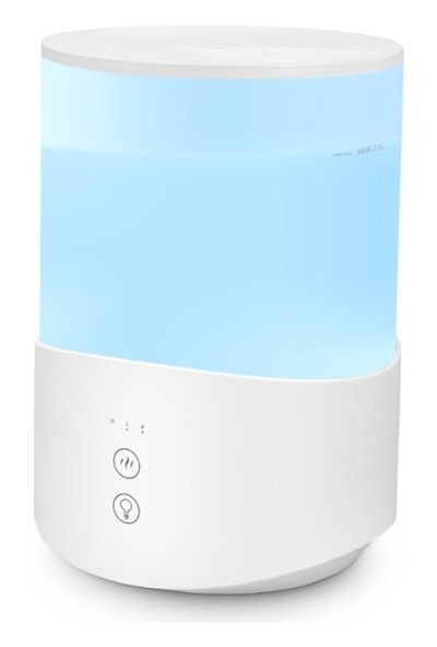 Generic Elektrikli Aroma Nemlendirici Difüzör Yatak Odası Için 2.5l Nemlendirici Büyük Kapasiteli Ev Için Ev Serin Mist Maker 7 Renkli LED Işık | Nemlendiriciler (Yurt Dışından)