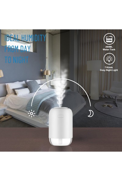 Generic Hava Nemlendirici Şarj Edilebilir Uçucu Yağ Difüzör Kablosuz Hava Nemlendirici USB Aroma Difüzör Ultrasonik Humidificador Sisleyici | Nemlendiriciler (Yurt Dışından) Generic Hava Nemlendirici Şarj Edilebilir Uçucu Yağ Difüzör Kablosuz Hava Nemlendirici USB Aroma Difüzör Ultrasonik Humidificador Sisleyici | Nemlendiriciler (Yurt Dışından)