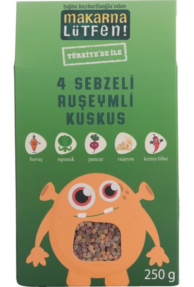 Makarna Lütfen 4 Sebzeli Ruşeymli Makarna 250 gr Makarna Lütfen 4 Sebzeli Ruşeymli Makarna 250 gr