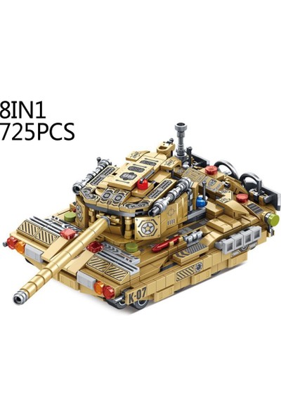 Generic Modern Askeri 8in1 Tekerlekli Tank Yapı Taşı Fighter Zırhlı Araba Füze Madeni Imha Araç Tuğla Oyuncak | Bloklar (Yurt Dışından) Generic Modern Askeri 8in1 Tekerlekli Tank Yapı Taşı Fighter Zırhlı Araba Füze Madeni Imha Araç Tuğla Oyuncak | Bloklar (Yurt Dışından)
