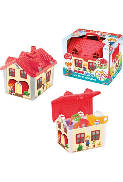 Candy Ev Çay Set Turuncu