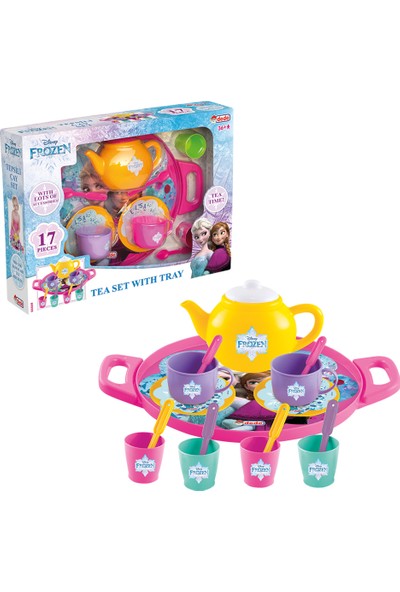 Dede Frozen Tepsili Çay Seti