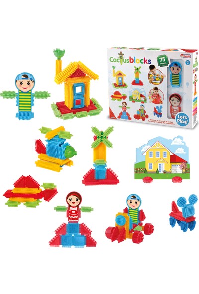 Dede Kaktüs Blocks 75 Parça Eğitici Öğretici Oyuncak Blok Lego Dede Kaktüs Blocks 75 Parça Eğitici Öğretici Oyuncak Blok Lego