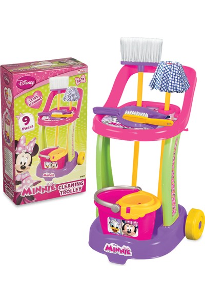 Minnie Mouse Temizlik Arabası