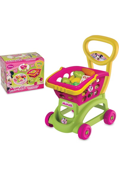 Minnie Mouse Sepetli Market Arabası