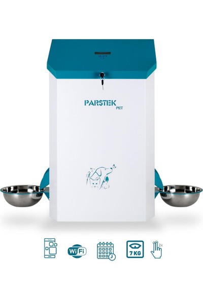 Parstek Otomatik Mama Makinesi Çift Çıkış 7 kg Parstek Otomatik Mama Makinesi Çift Çıkış 7 kg