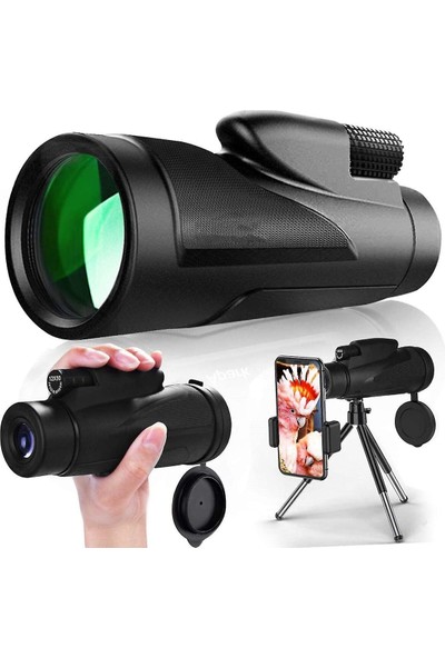 Generic 12X50 Hd Monoküler Teleskop Cep Telefonu Teleskop Cep Telefonu Tutucu ile Tripod - Taşınabilir, Suya Dayanıklı (Siyah) (Yurt Dışından) Generic 12X50 Hd Monoküler Teleskop Cep Telefonu Teleskop Cep Telefonu Tutucu ile Tripod - Taşınabilir, Suya Dayanıklı (Siyah) (Yurt Dışından)