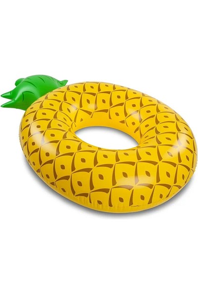 Generic Büyük Sarı Şişme Ananas Yüzme Turları Şamandıra Yüzme Yüzme Havuz Su Parti Oyuncaklar Şişme Ananas Yüzme | Yüzme Yüzükleri (Yurt Dışından)