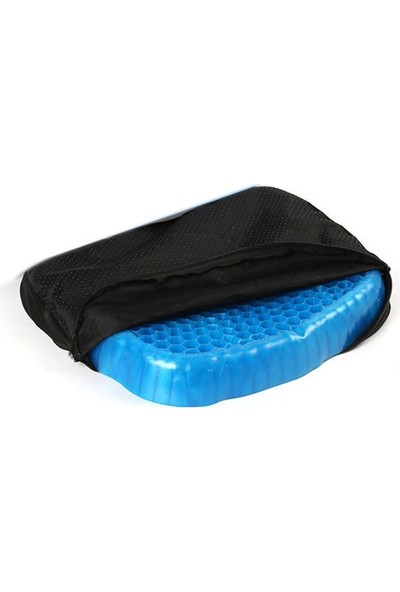 Generic Elastik Yastık Jel Yumuşak Yastık Petek Araba Yastık Servikal Vertebra Sağlık Yastık Elastik Yastık | Otomobil Koltuk Kapakları (Yurt Dışından)