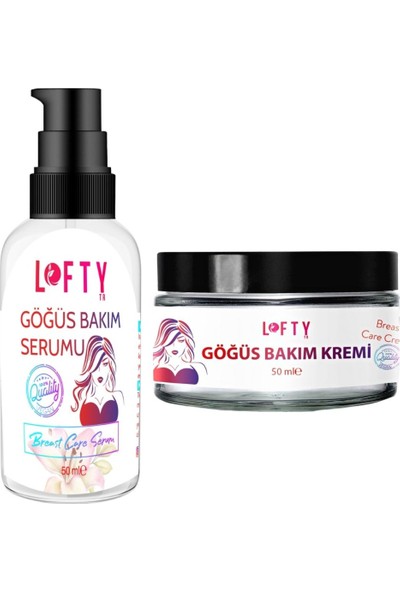 Göğüs Bakım Seti Krem + Serum , Sıkılaştırıcı Ve Toparlayıcı Bakım Seti 50ml Göğüs Bakım Seti Krem + Serum , Sıkılaştırıcı Ve Toparlayıcı Bakım Seti 50ml