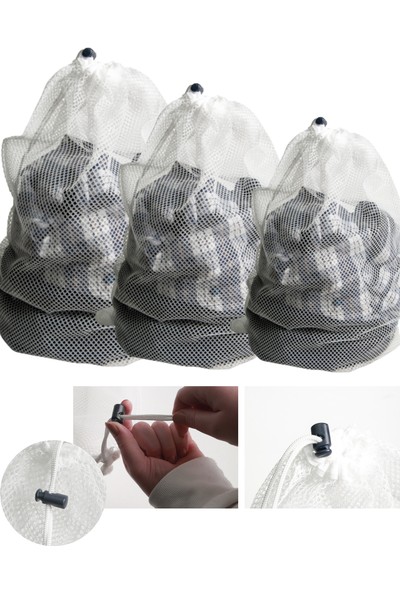 Noyan Group 1 Adet Stoperli Çamaşır Yıkama Filesi 35X45 cm Noyan Group 1 Adet Stoperli Çamaşır Yıkama Filesi 35X45 cm