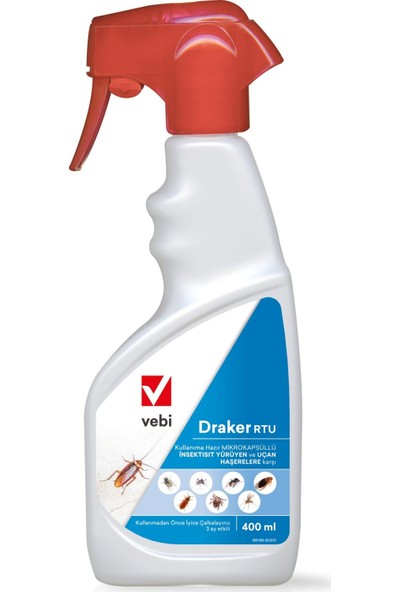 Vebi Draker Rtu 400 Mg Mıkrokapsüllü Vebi Draker Rtu 400 Mg Mıkrokapsüllü