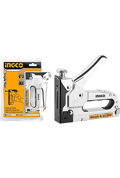 Ingco-HSG1404 Endüstriyel Ağır Tip Zımba Tabancası