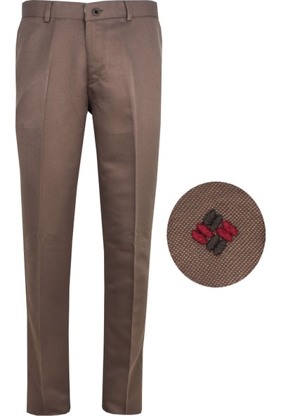 Varetta Erkek Kahverengi Armüllü Klasik Yazlık Keten Pantolon Varetta Erkek Kahverengi Armüllü Klasik Yazlık Keten Pantolon