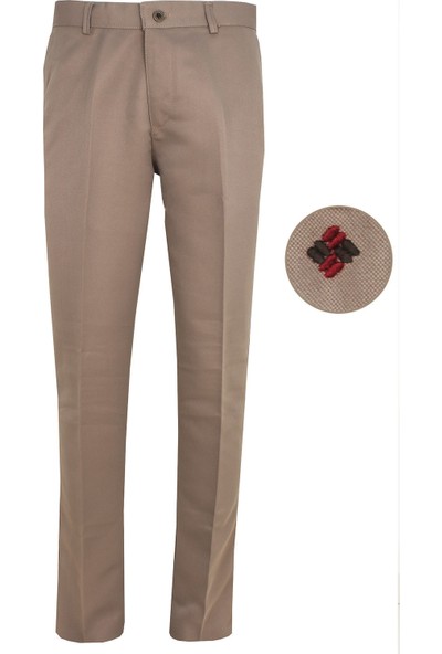 Varetta Erkek Taba Armüllü Klasik Yazlık Keten Pantolon Varetta Erkek Taba Armüllü Klasik Yazlık Keten Pantolon