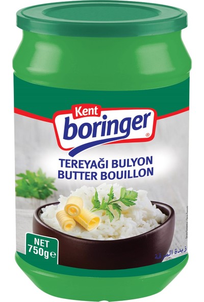 Kent Boringer Tereyağlı Bulyon 750 gr Kent Boringer Tereyağlı Bulyon 750 gr