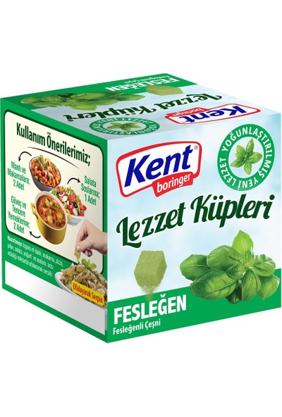 Kent Boringer Fesleğenli Lezzet Küpü 20’li Kent Boringer Fesleğenli Lezzet Küpü 20’li