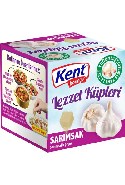 Kent Boringer Sarımsaklı Lezzet Küpü 20’li Kent Boringer Sarımsaklı Lezzet Küpü 20’li