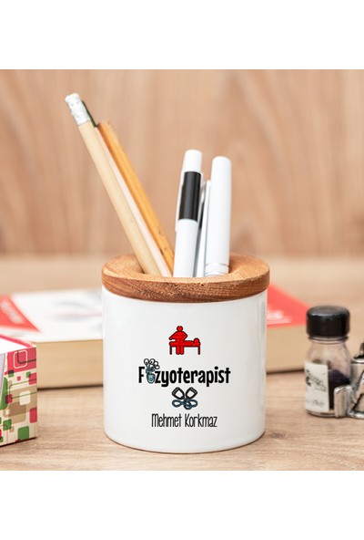 Hediye Dükkanı Kişiye Özel Fizyoterapist Kalemlik