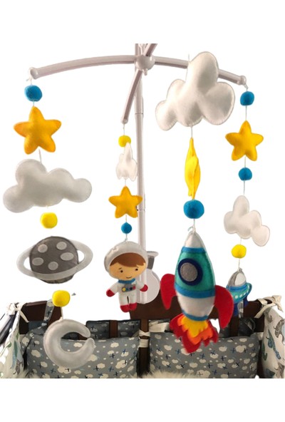 Süper Market Bulut Figürlü Peluş Oyuncaklı ve Zilli Beşik Dönencesi - Mavi (Yurt Dışından) Süper Market Bulut Figürlü Peluş Oyuncaklı ve Zilli Beşik Dönencesi - Mavi (Yurt Dışından)