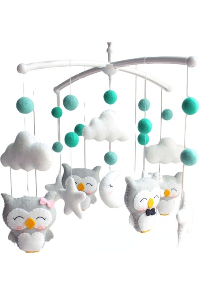 Süper Market Baykuş Figür Peluş Oyuncaklı ve Zilli Beşik Dönencesi - Mavi (Yurt Dışından) Süper Market Baykuş Figür Peluş Oyuncaklı ve Zilli Beşik Dönencesi - Mavi (Yurt Dışından)