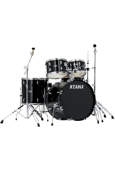 Tama SG50H6-BK – Stagestar Black 5 Parça (20B/10T/12T/14F/14S) Aksamlı Akustik Davul Seti Tama SG50H6-BK – Stagestar Black 5 Parça (20B/10T/12T/14F/14S) Aksamlı Akustik Davul Seti