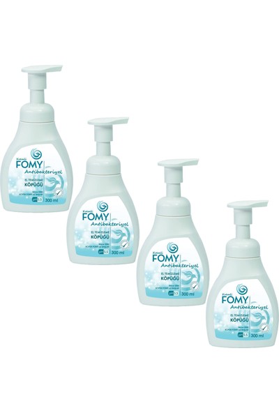 Fomy Antibakteriyel El Köpük Sabun - 300 ml - 4 Adet Fomy Antibakteriyel El Köpük Sabun - 300 ml - 4 Adet