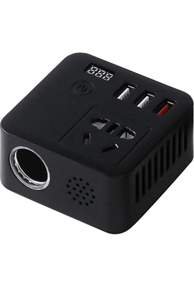 Prettyia Akıllı 150 W Araba Power Inverter 12 V 220 V Otomatik Şarj Adaptörü Siyah (Yurt Dışından) Prettyia Akıllı 150 W Araba Power Inverter 12 V 220 V Otomatik Şarj Adaptörü Siyah (Yurt Dışından)