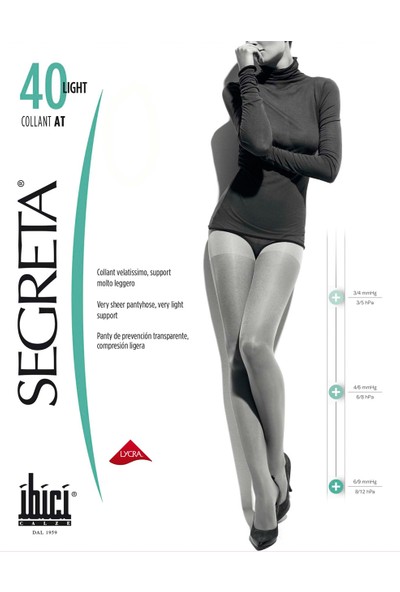 IBICI Segreta Light 40 Külotlu Dinlendirici Çorap IBICI Segreta Light 40 Külotlu Dinlendirici Çorap