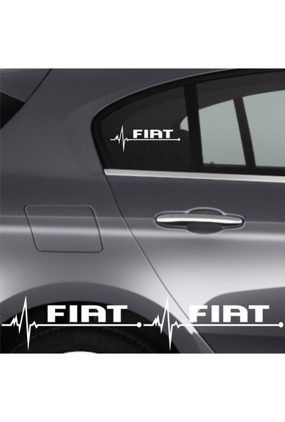 Parla Fiat Ritim Oto Sticker (2 Adet) Parla Fiat Ritim Oto Sticker (2 Adet)
