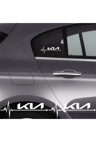 Parla Kia Soul Ritim Oto Sticker (2 Adet)