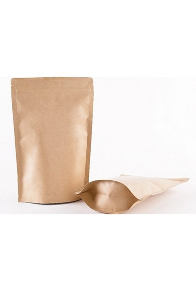 Muyaz Muyaz, Kahve Poşeti, Kraft Kilitli 500 ve 250 gr Kapasiteli 13X22 cm 50'li x 2