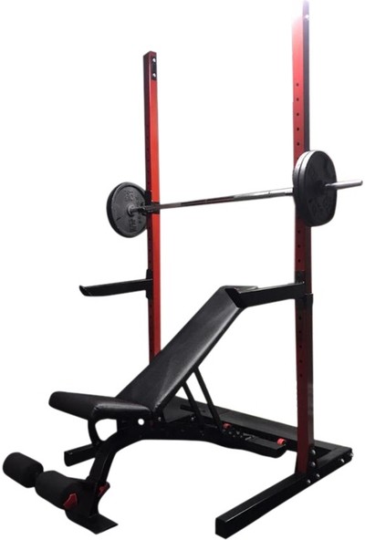 Sportsfit Home Gym Squat Rack Bench Press Istasyonu Sportsfit Home Gym Squat Rack Bench Press Istasyonu