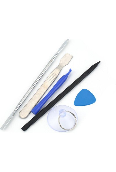 Guangdong Spirit Te 6 Adet Telefon Sökme Kazayağı Kazıyıcı Laptop Tablet iPad Tamir Aleti Mavi & Gümüş & Siyah Guangdong Spirit Te 6 Adet Telefon Sökme Kazayağı Kazıyıcı Laptop Tablet iPad Tamir Aleti Mavi & Gümüş & Siyah