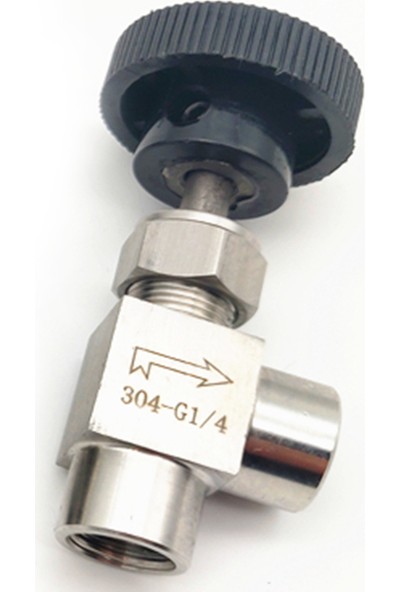 Guangdong Spirit Iğneli Vana Ayarlanabilir Iğneli Vana 1/4 Inç Dik Açı Dişi Dişli Bsp SS304 Su Gazı Için Guangdong Spirit Iğneli Vana Ayarlanabilir Iğneli Vana 1/4 Inç Dik Açı Dişi Dişli Bsp SS304 Su Gazı Için