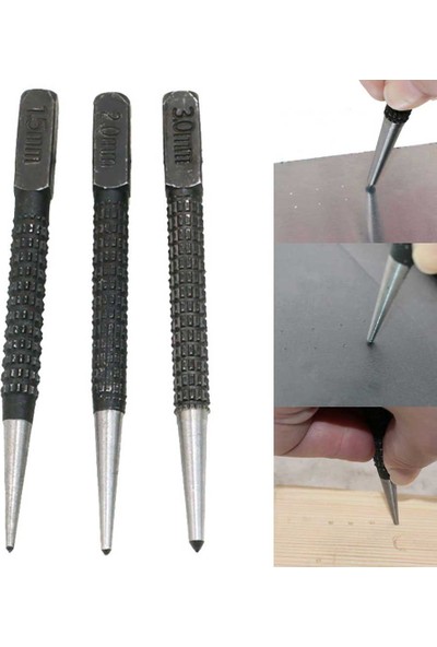 Guangdong Spirit 3 Adet 1.5mm/2mm/3mm Metal Ahşap Işaretleme Aracı - Gümüş (Yurt Dışından) Guangdong Spirit 3 Adet 1.5mm/2mm/3mm Metal Ahşap Işaretleme Aracı - Gümüş (Yurt Dışından)