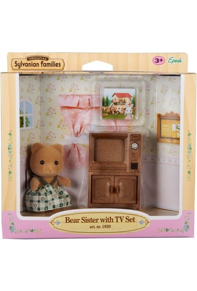 Tuuverse 5143 Sylvanian Families, Ayı Kardeş ve Tv Seti / +3 Yaş Tuuverse 5143 Sylvanian Families, Ayı Kardeş ve Tv Seti / +3 Yaş