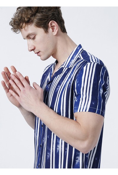 Aeropostale Kısa Kollu Gö, 2xl, Lacivert