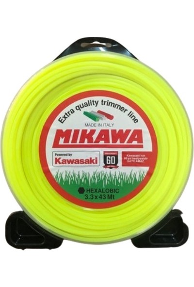 Kawasaki Mikawa Misina 3.3mm 43METRE Sarı 6 Köşe Misina