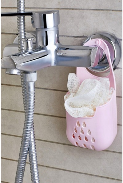 Silikon Bulaşık Süngerlik Askılı Düzenleyici Süngerlik