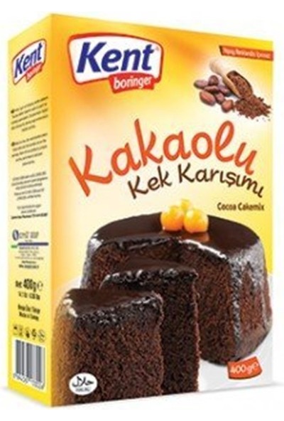 Kent Boringer Kakaolu Kek Karışımı 400 gr Kent Boringer Kakaolu Kek Karışımı 400 gr