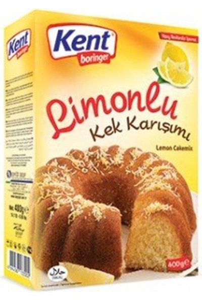 Kent Boringer Limonlu Kek Karışımı 400 gr Kent Boringer Limonlu Kek Karışımı 400 gr