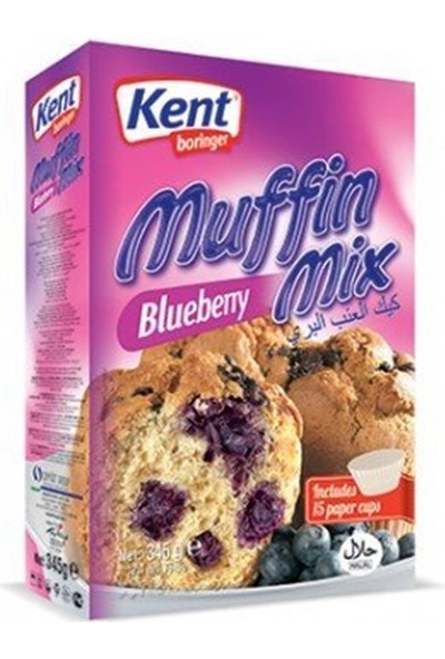 Kent Boringer Yaban Mersinli Muffin 345 gr Kent Boringer Yaban Mersinli Muffin 345 gr