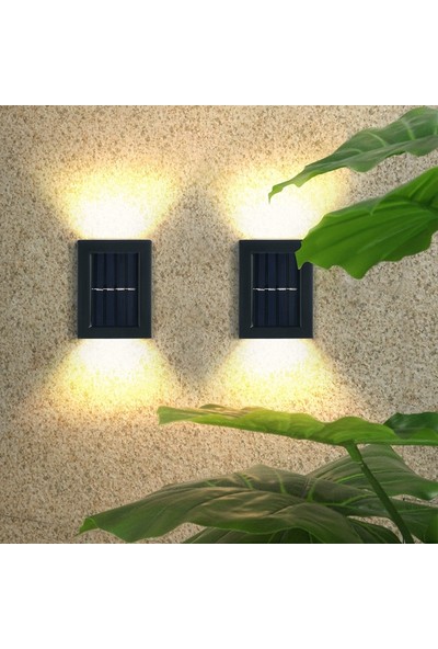 Limaks LED Solar Güneş Enerjili Duvar Lambası Gün Işığı Işık Rengi Limaks LED Solar Güneş Enerjili Duvar Lambası Gün Işığı Işık Rengi