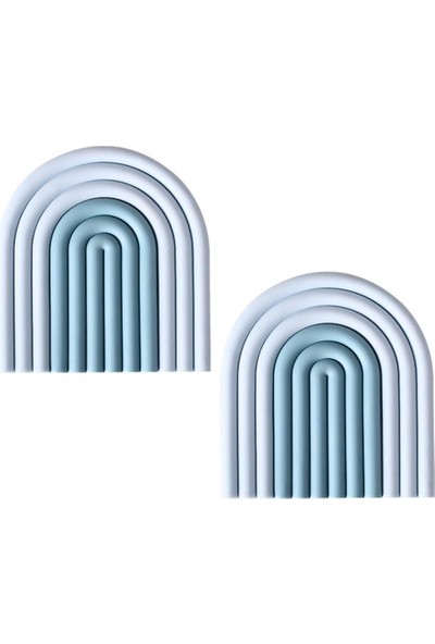 Kesoto 2pack Silikon Gökkuşağı Içki Coaster Kaymaz Içecekler Fincan Mat Masa Placemat Mavi Kesoto 2pack Silikon Gökkuşağı Içki Coaster Kaymaz Içecekler Fincan Mat Masa Placemat Mavi