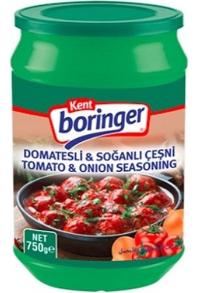 Kent Boringer Domatesli Soğanlı Çeşni 750 gr Kent Boringer Domatesli Soğanlı Çeşni 750 gr
