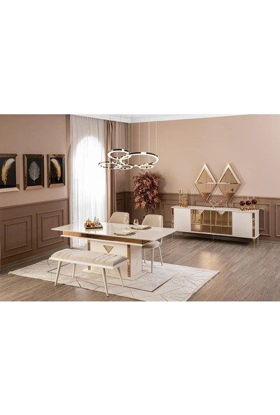 Günay Ev Kontes Yemek Odası