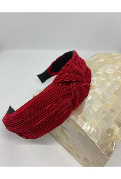 Lavin By Nurten Bombesiz Pilise Kumaş Taç Kadın Saç Aksesuarı