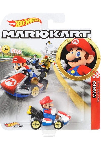Hot Wheels Mario Kart Karakter Araçlar GBG25 GBG26 Mario Hot Wheels Mario Kart Karakter Araçlar GBG25 GBG26 Mario