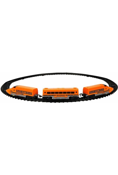 Sunman Suncon Sesli ve Işıklı Tren Seti 15 Parça 15490 Turuncu Tren Sunman Suncon Sesli ve Işıklı Tren Seti 15 Parça 15490 Turuncu Tren